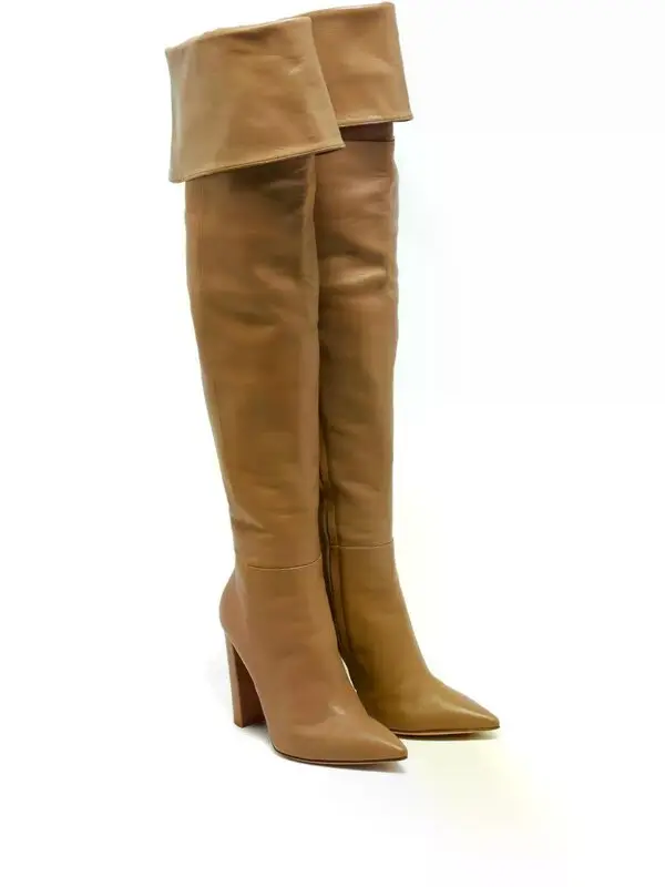 GIANVITO ROSSI Leather Over The Knee Boots