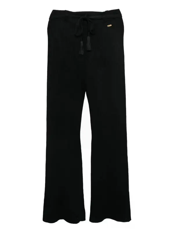 TOM FORD Wide Leg Ribbed Trousers