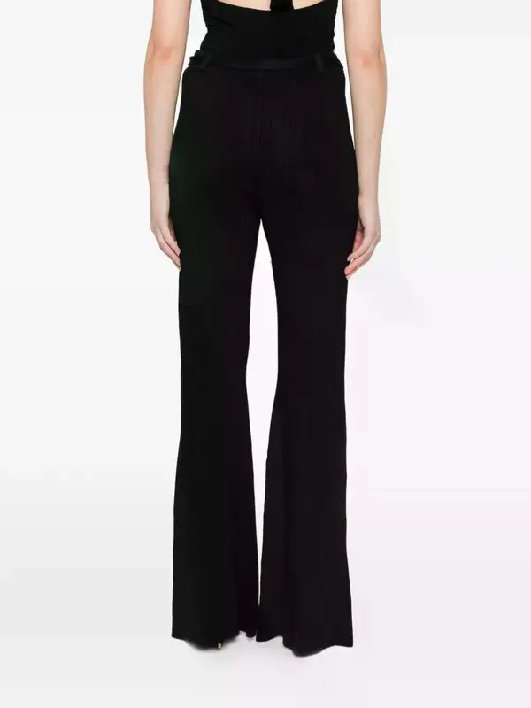 TOM FORD Wide Leg Ribbed Trousers