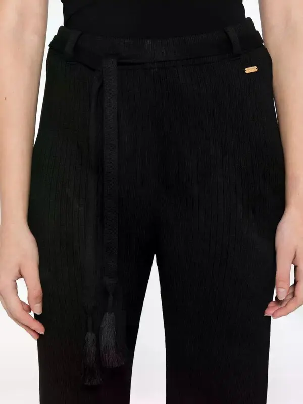 TOM FORD Wide Leg Ribbed Trousers
