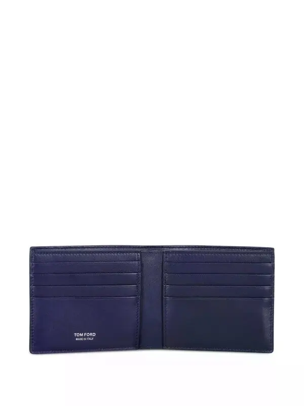 TOM FORD Crocodile-effect Bifold Wallet