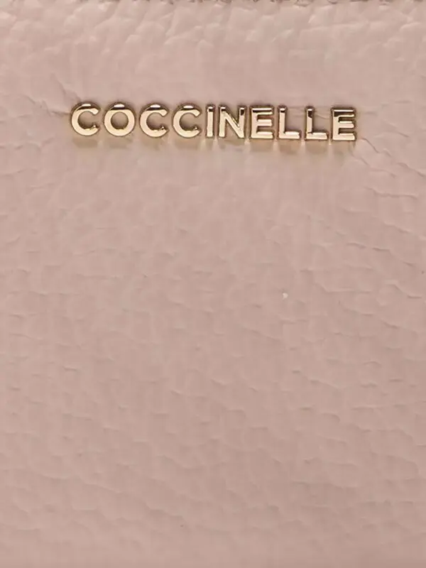 COCCINELLE Metallic-logo Cardholder