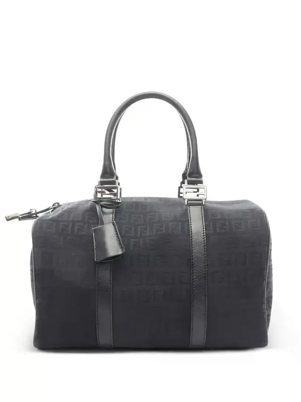 Fendi 2010s Mini Zucchino Tote Bag - Black