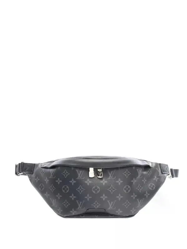 LOUIS VUITTON Discovery Monogram Eclipse Belt Bag - Black