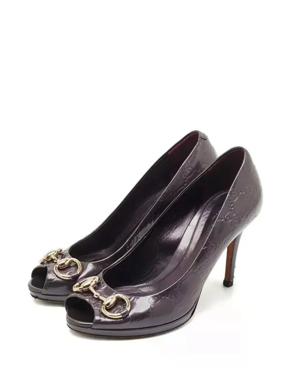 Gucci Horsebit Leather Pumps
