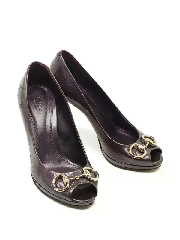 Gucci Horsebit Leather Pumps