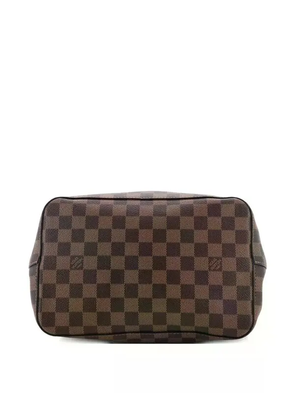 LOUIS VUITTON Néonoé Mm Bucket Bag Damier With Leather