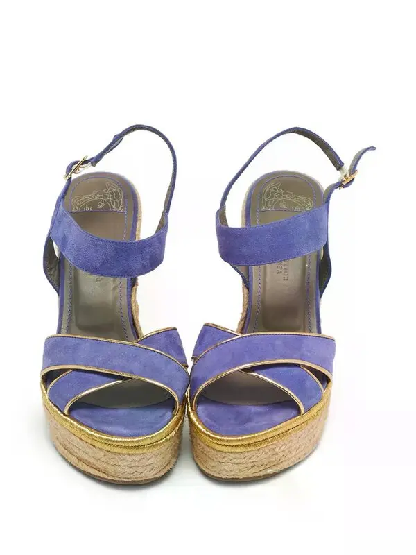Versace Suede Sandals