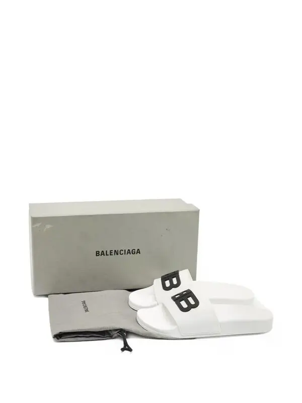 Balenciaga Bb Embellishment Slides
