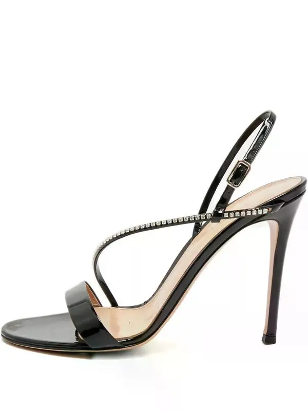 GIANVITO ROSSI Patent-leather Slingbacks