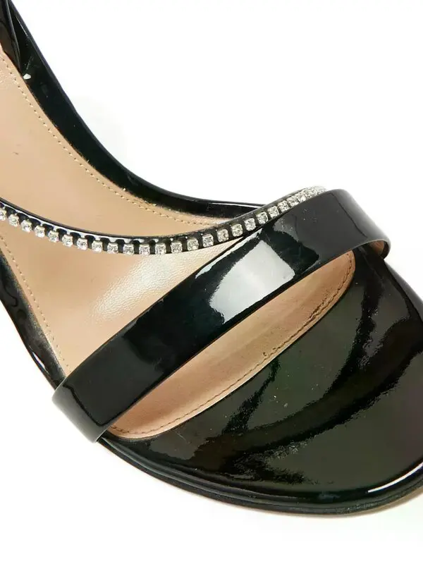 GIANVITO ROSSI Patent-leather Slingbacks