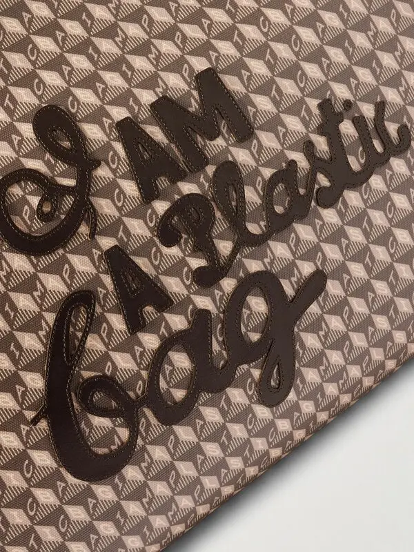 ANYA HINDMARCH I Am A Plastic Bag" Tote - Brown