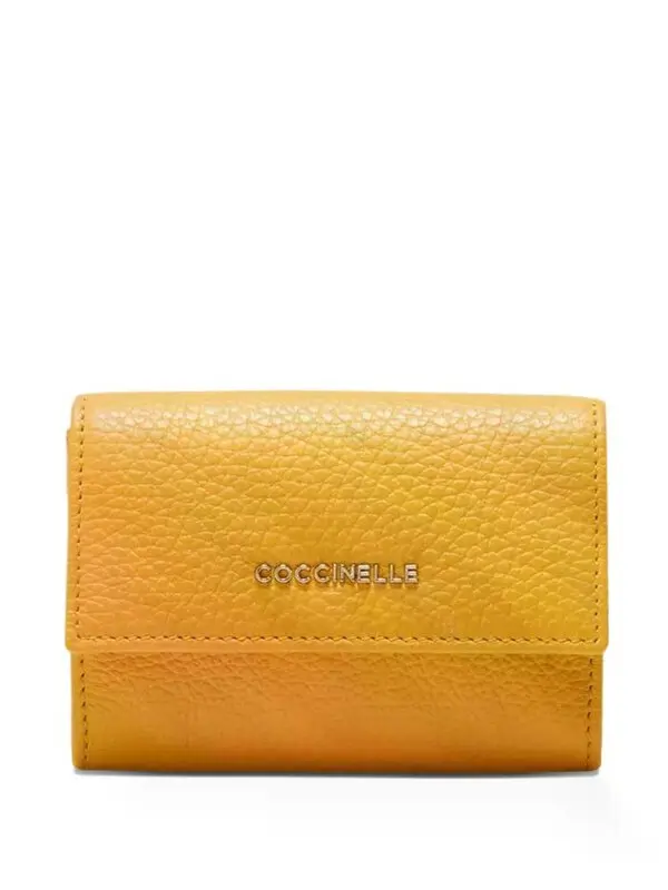 COCCINELLE Leather Cardholder - Yellow
