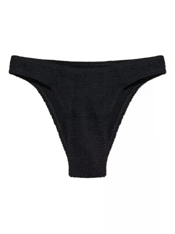 Bond Eye Textured Bikini Bottom - Black