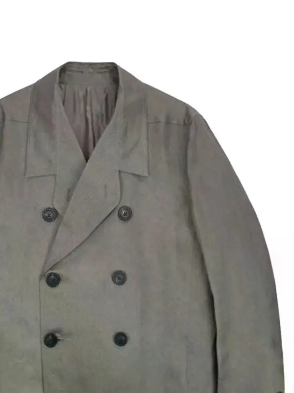 Rick Owens Double-breasted Coat - Grey