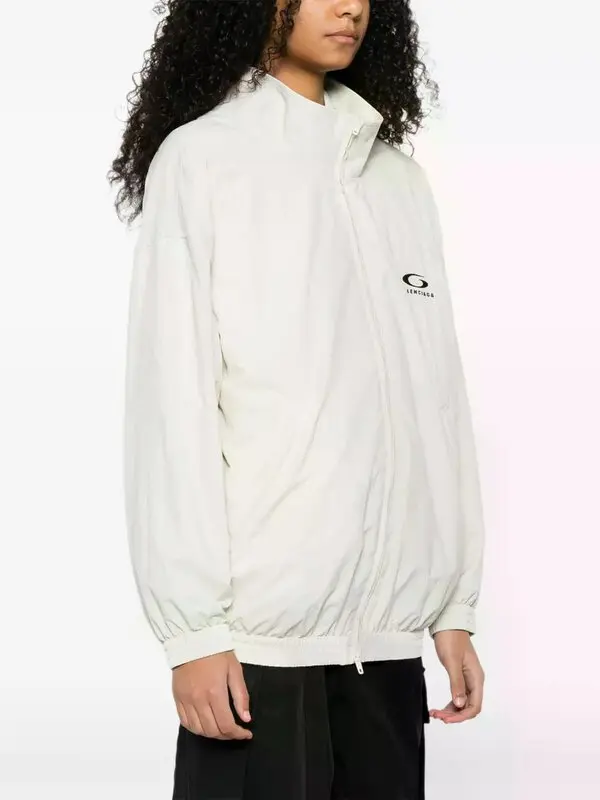 Balenciaga Logo Zip Jacket