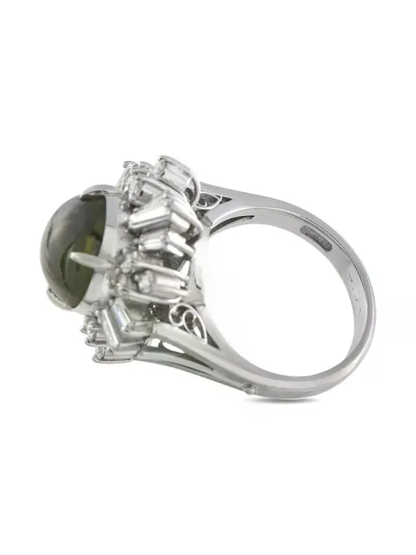 LB EXCLUSIVE Diamond And Cats-eye Ring