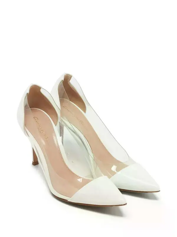 GIANVITO ROSSI Leather Pointed Pumps