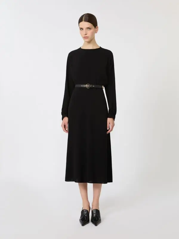 Max Mara Cady Flared Midi Dress