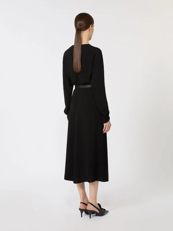 Max Mara Cady Flared Midi Dress