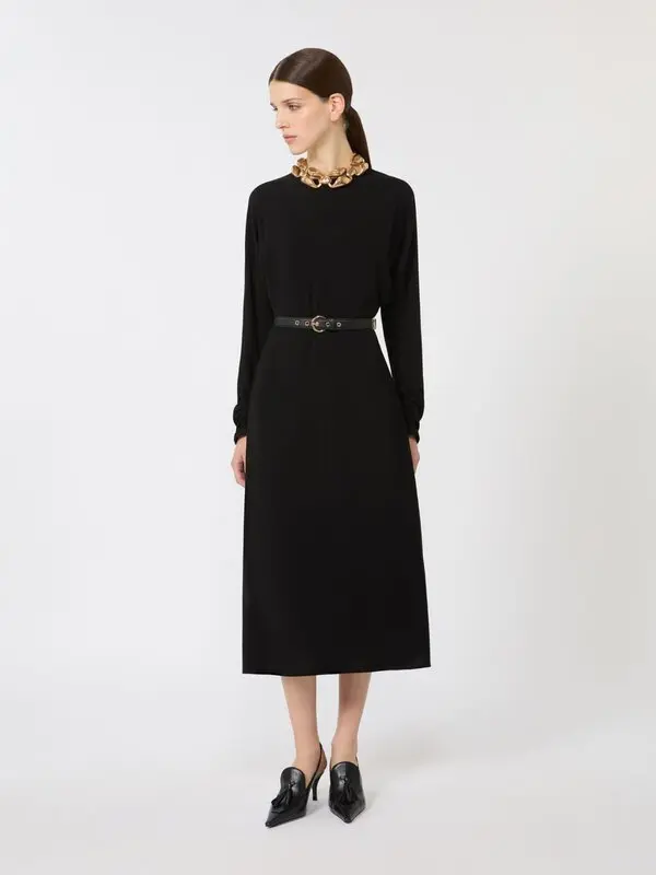 Max Mara Cady Flared Midi Dress