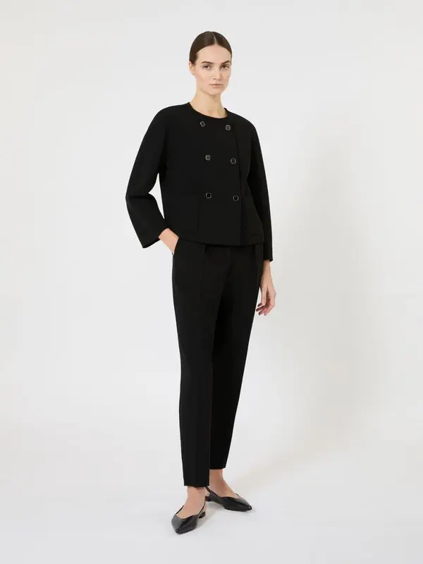 Max Mara Cady Carrot Trousers - Black