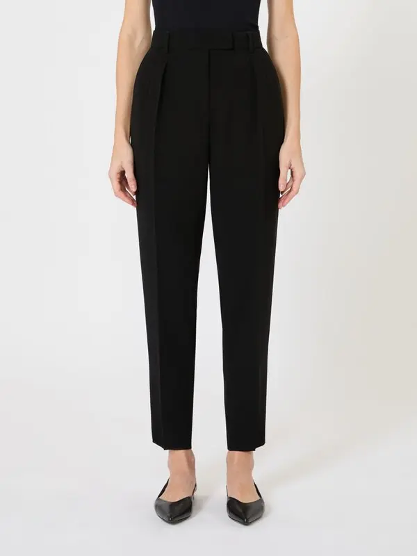 Max Mara Cady Carrot Trousers - Black