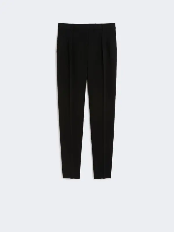 Max Mara Cady Carrot Trousers - Black