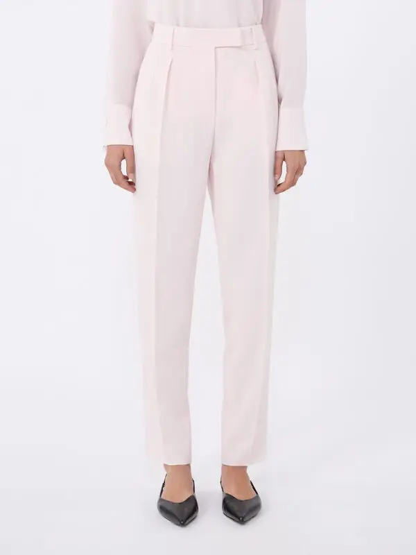 Max Mara Cady Carrot Trousers - Pink