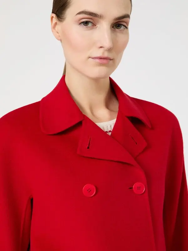 Max Mara Wool, Cashmere And Silk Boxy Jacket