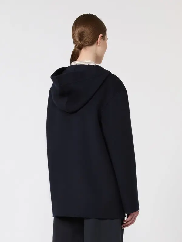 Max Mara Cashmere, Wool And Silk Hooded Coat