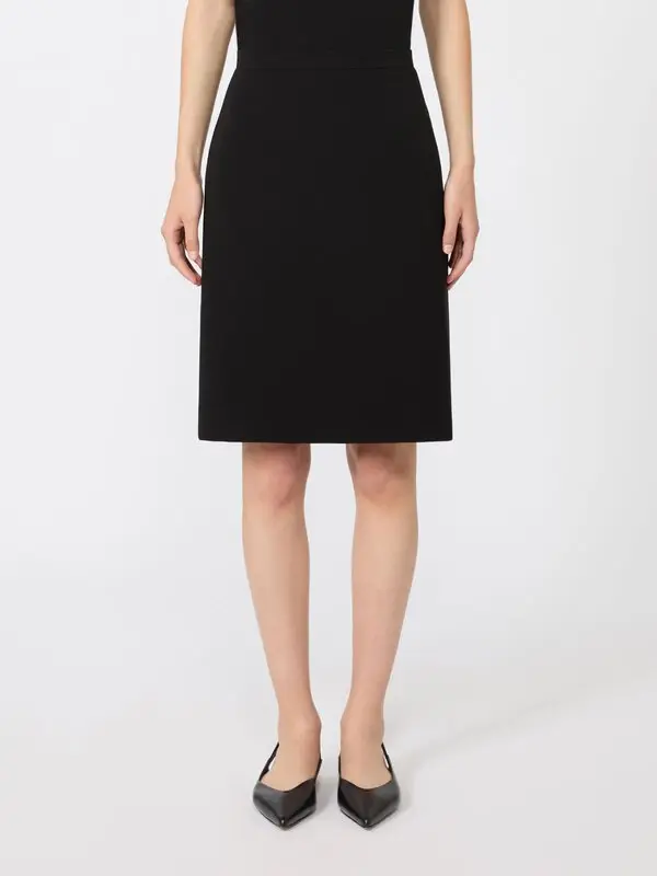 Max Mara Short Straight Cady Skirt