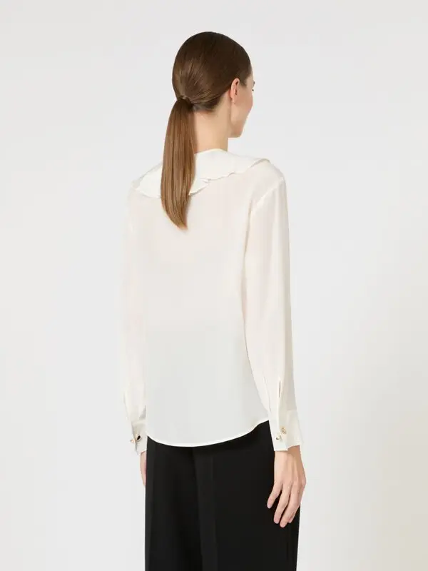 Max Mara Ruffled Blouse