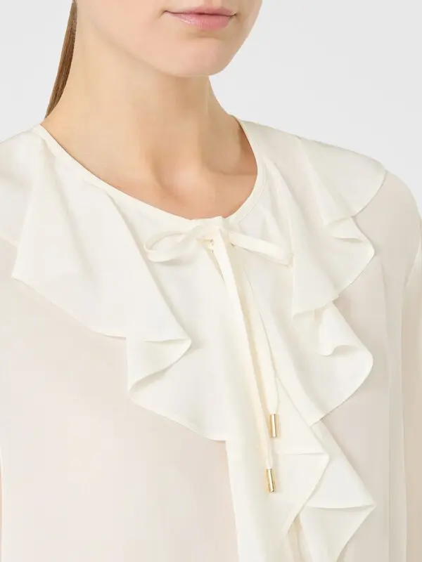 Max Mara Ruffled Blouse