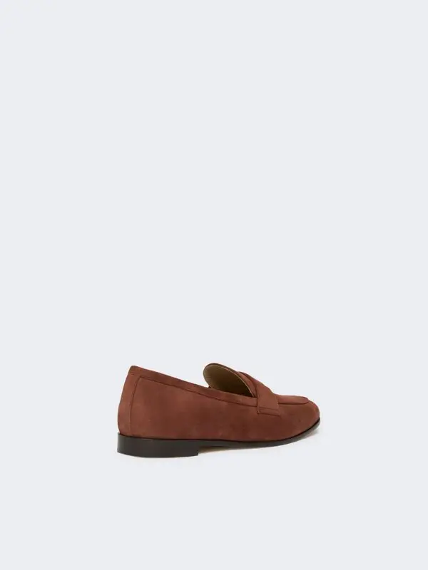 Max Mara Suede Moccasins
