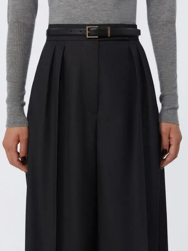 Max Mara Leather Belt - Black