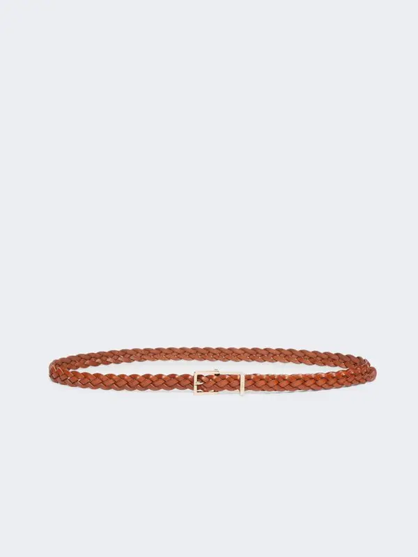 Max Mara Woven Leather Belt