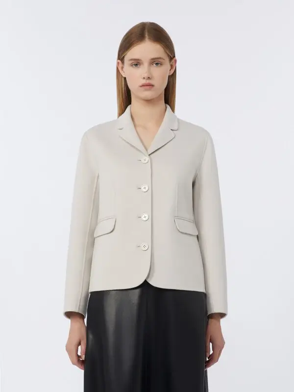 Max Mara Single-breasted Wool Jacket