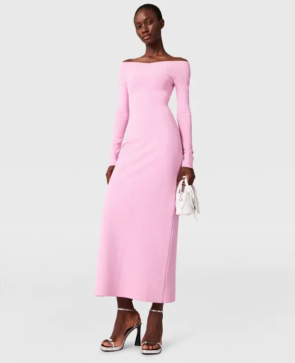 Stella McCartney Compact Knit Long-sleeve Dress