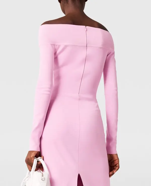 Stella McCartney Compact Knit Long-sleeve Dress