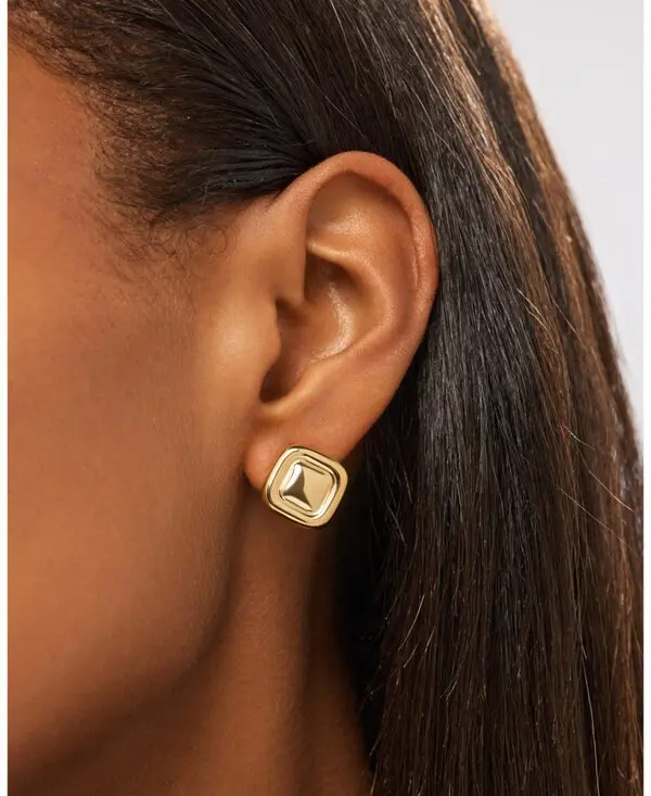 ANA LUISA Clara Two Tone Stud Earrings - Two-tone