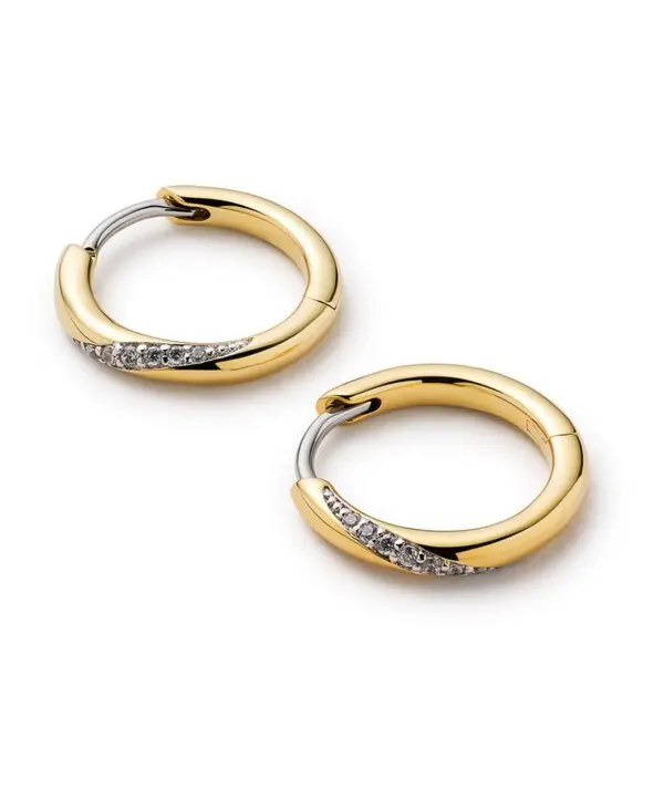 ANA LUISA Kira Slim Hoop Earrings