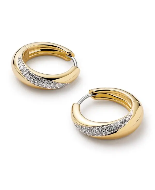 ANA LUISA Kira Bold Hoop Earrings - Gold