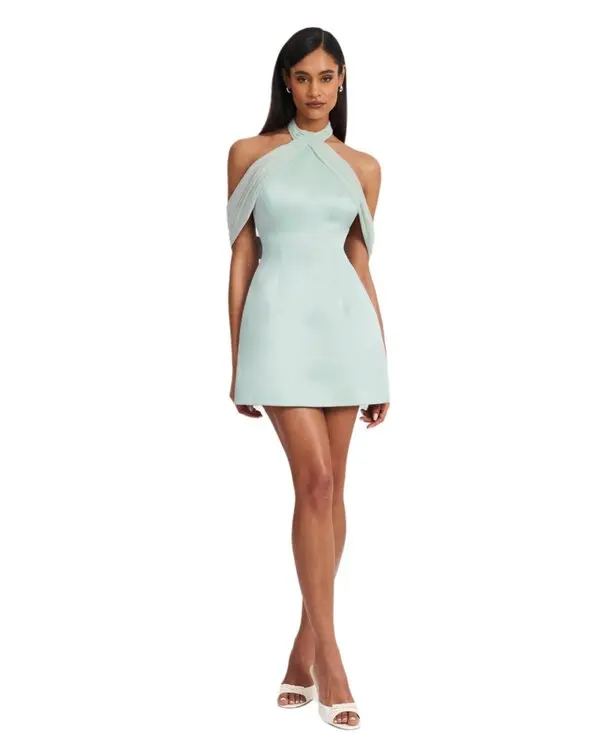 MISS CIRCLE NEW YORK Zafrina Mini Dress