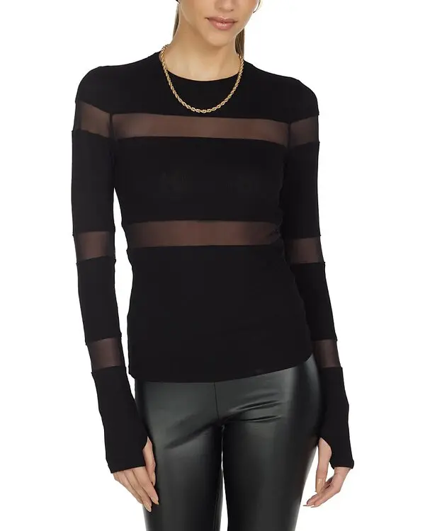 Michael Lauren Vex Top - Black
