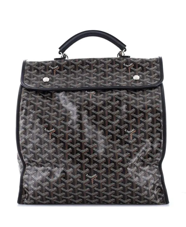 Goyard Saint Leger Briefcase Backpack Coated Canvas
