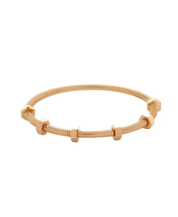 CARTIER Ecrou De 18k Gold Bracelet