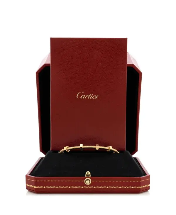 CARTIER Ecrou De 18k Gold Bracelet