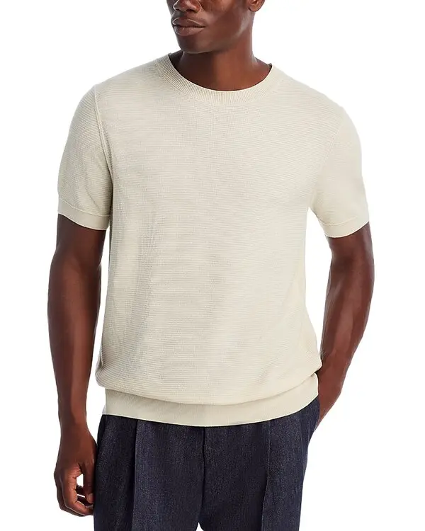 BOSS Ianni Knit Shirt - Open White