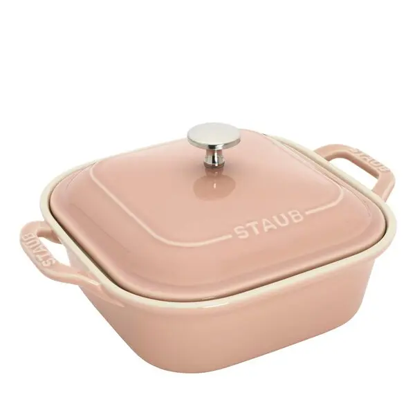 STAUB Ceramics 4-pc Mixed Baking Dish Set - Pink
